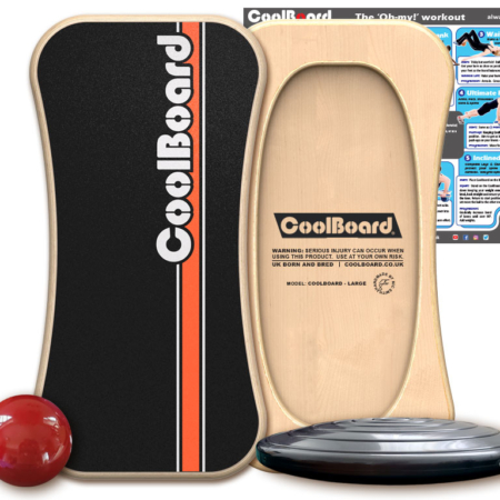 Exercise Board - CoolBoard - Easy Start Package for beginners to Expert